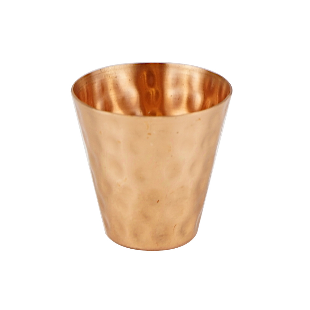 Artigee Moscow Mule Copper Mugs 100% Pure Solid Hammered Red Copper ...